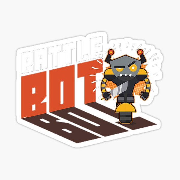 "logo bots" Sticker for Sale by armandomorris | Redbubble
