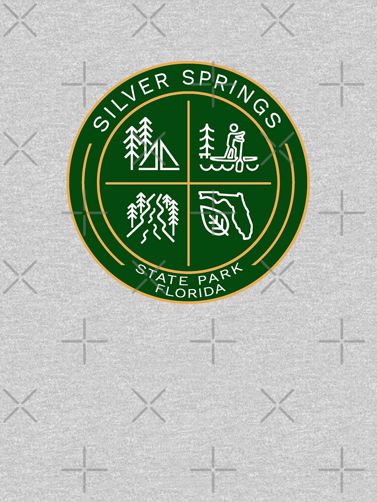 "Silver Springs State Park Heraldic Logo" Classic T-Shirt for Sale by ...