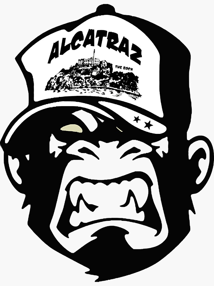 "Alcatraz - San Francisco " Sticker for Sale by JeremiahP95447 | Redbubble