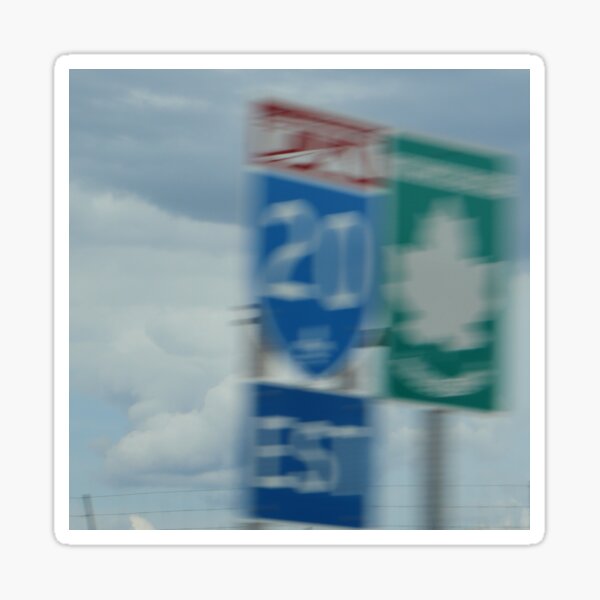 "life blurred " Sticker for Sale by Leiatriesart | Redbubble