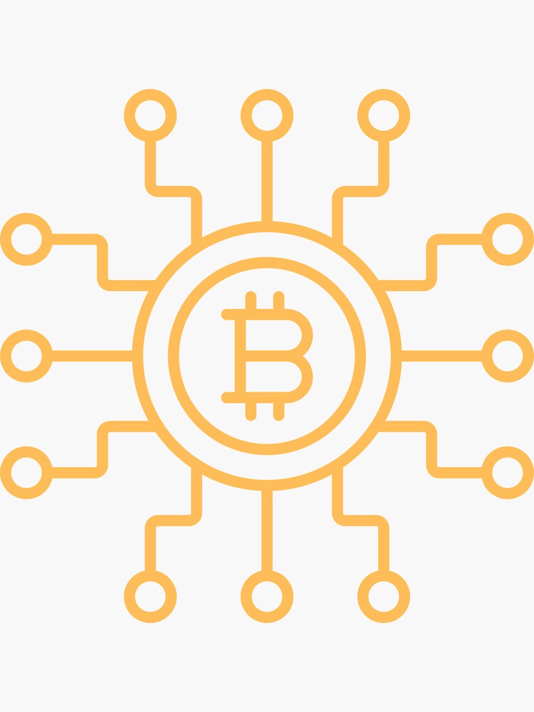 "Bitcoin Logo" Sticker for Sale by dealwide | Redbubble