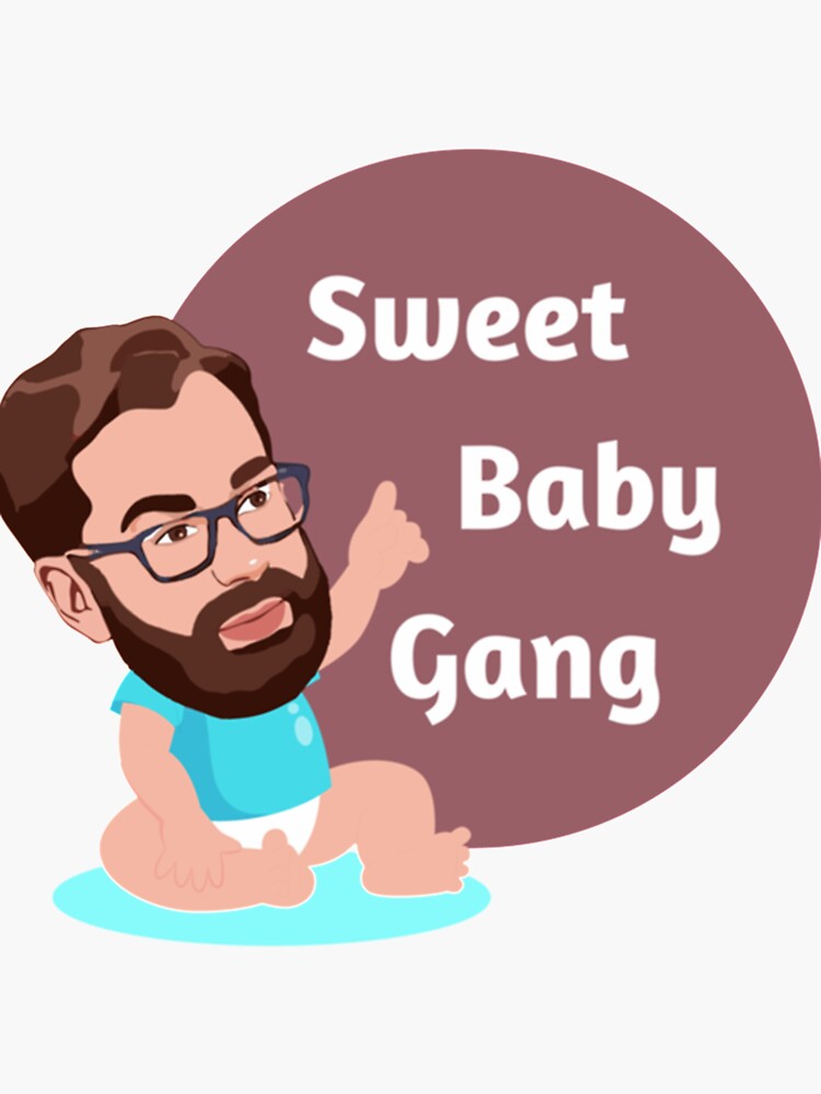 "Sweet Baby Gang" Sticker for Sale by MarquesSauer | Redbubble