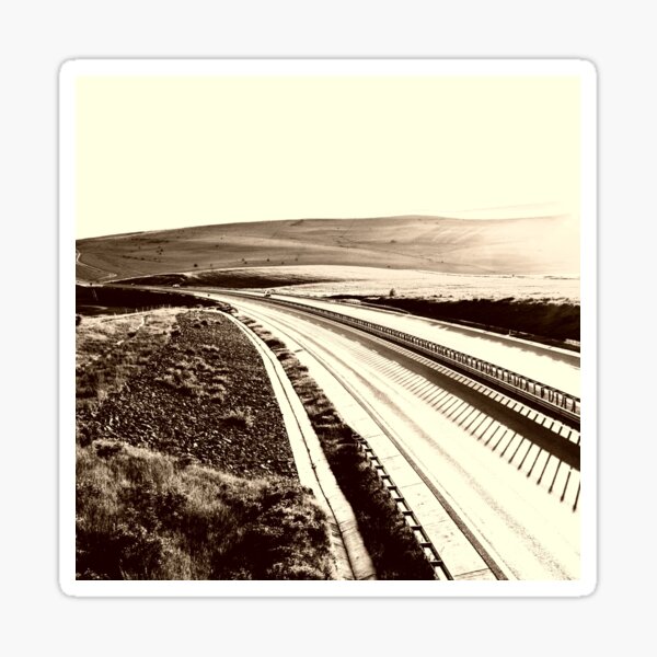 "HighWay Pencil Vintage N3" Sticker for Sale by iziskosmos | Redbubble