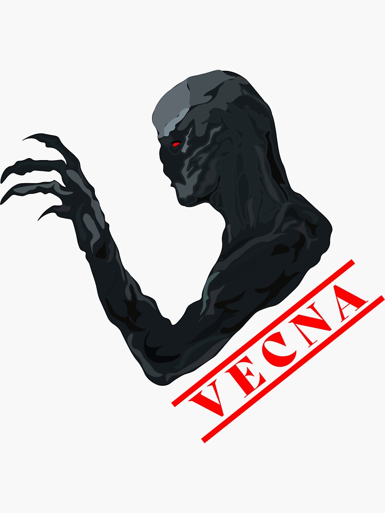 "Stranger Things Vecna" Sticker for Sale by DimeFive | Redbubble