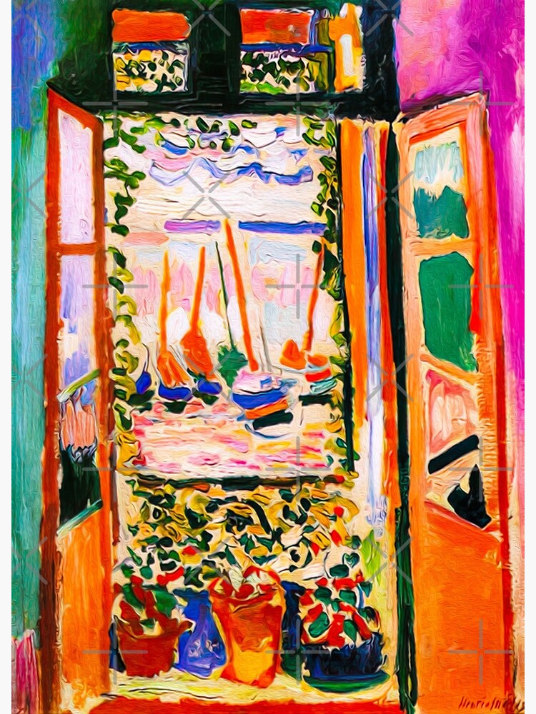 "Henri Matisse, the open window, collioure, 1905" Poster for Sale by ...