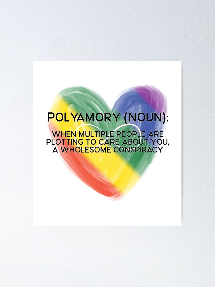 "Definition of Polyamory" Poster for Sale by StaceyVaughn | Redbubble
