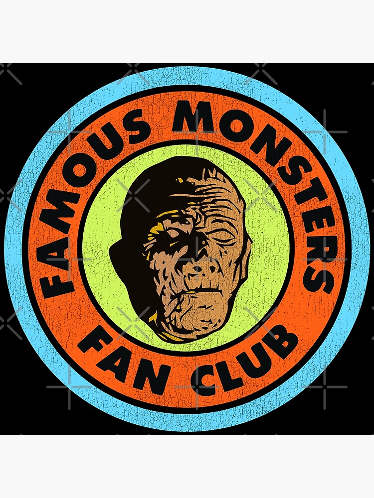 "Famous Monsters Fan Club The Mummy" Poster for Sale by ourkid | Redbubble