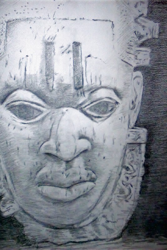 "Oba Mask - Queen Mother Idia - Scarab Club" by Charles Ezra Ferrell ...