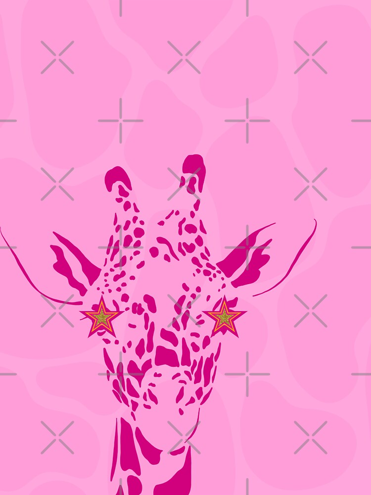 "Preppy, Pink, Aesthetic, Giraffe, Preppy Aesthetic" Sticker for Sale ...