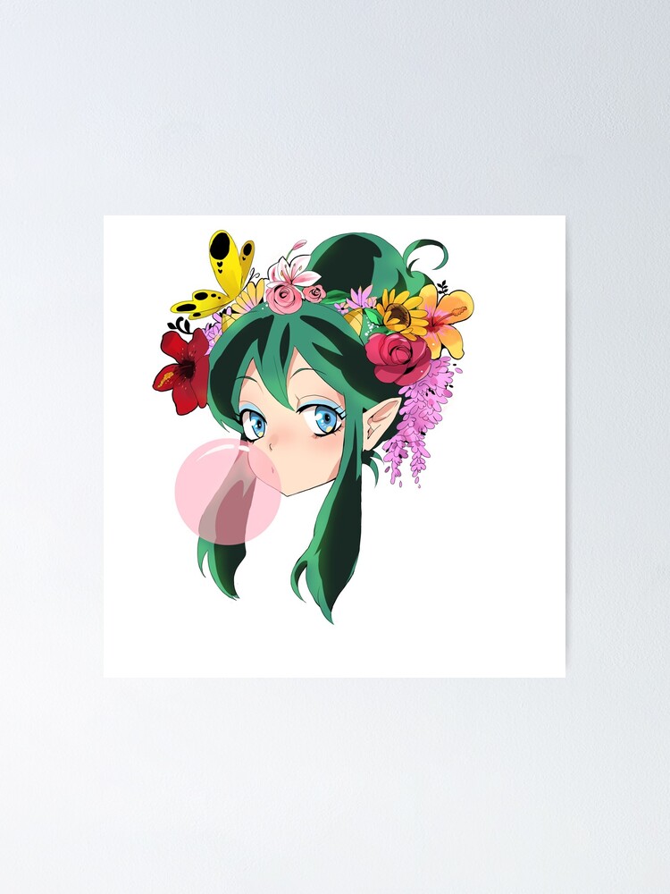 "Alien girl" Poster for Sale by kuukiee | Redbubble