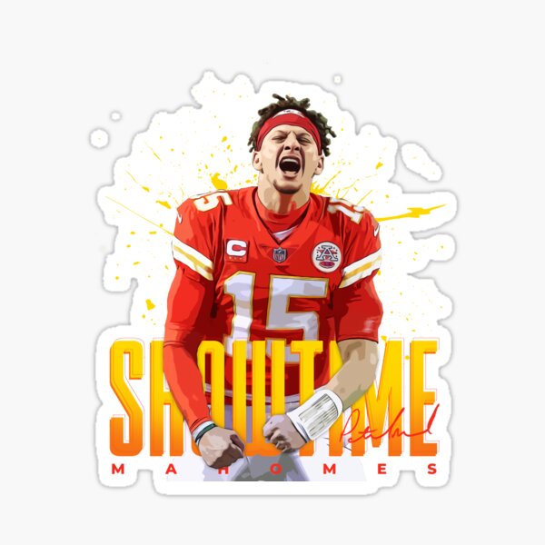 "Football Player - Patrick Mahomes/Perfect Design For Everyone" Sticker ...