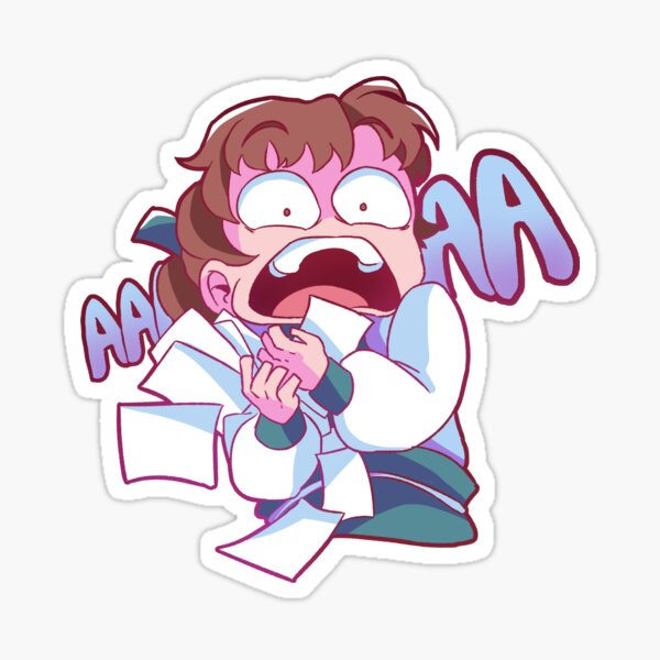 "Shang Qinghua Panic" Sticker for Sale by reinbowsketch | Redbubble