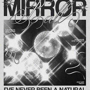 "Mirrorball - Swift Album" Poster for Sale by ompongucok | Redbubble
