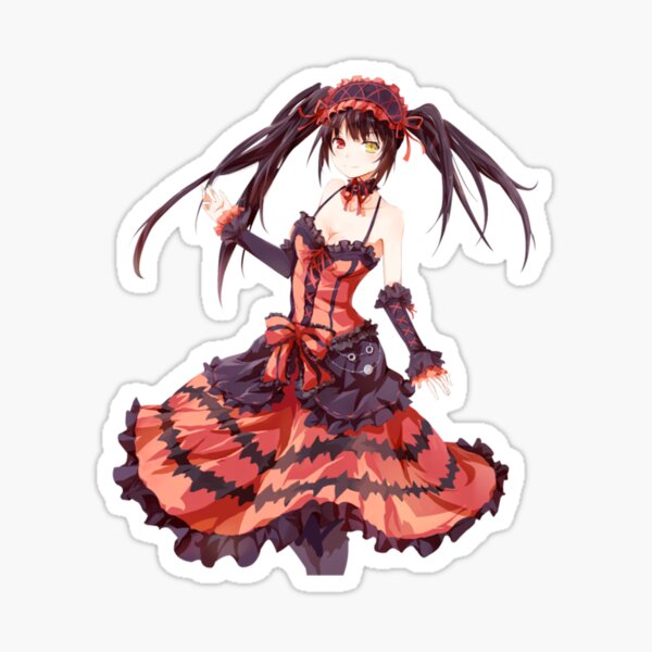 Kurumi Tokisaki Sticker For Sale By Charylhtxra16 Redbubble