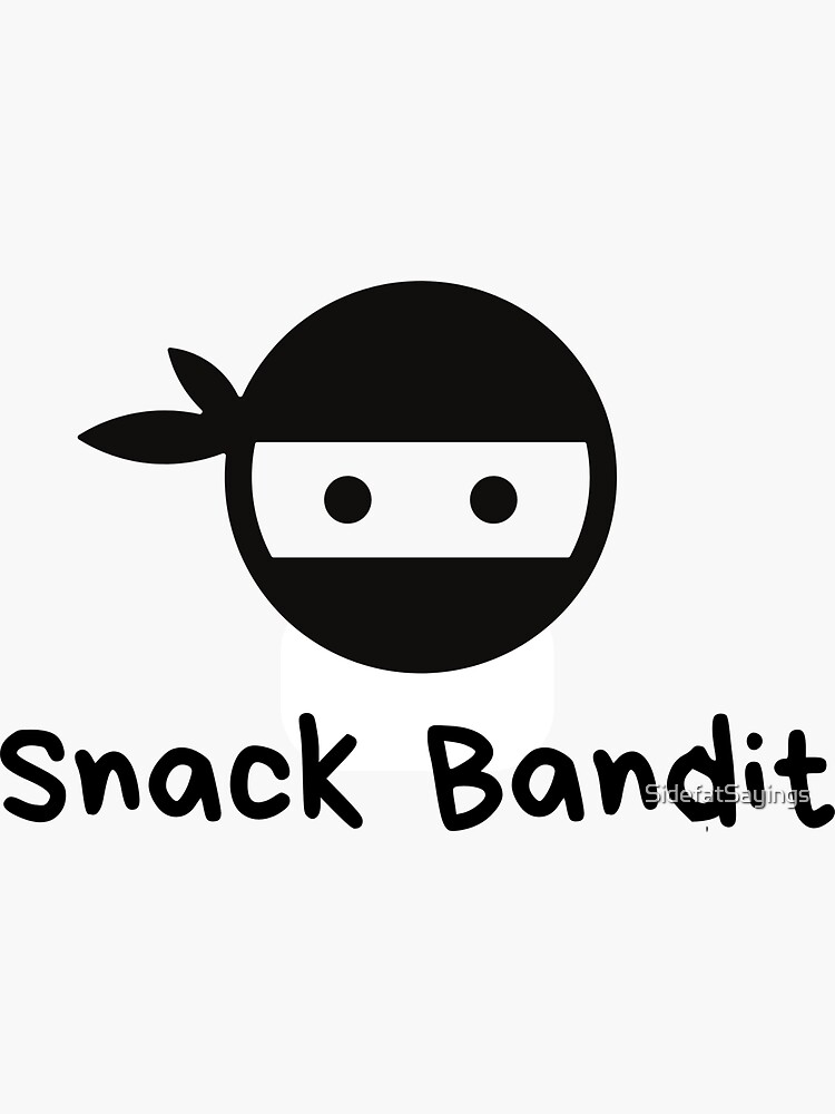 "Snack Bandit | Funny Kids | Hungry | Thief | Ninja | Food | Light ...
