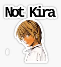 Light Yagami: Stickers | Redbubble