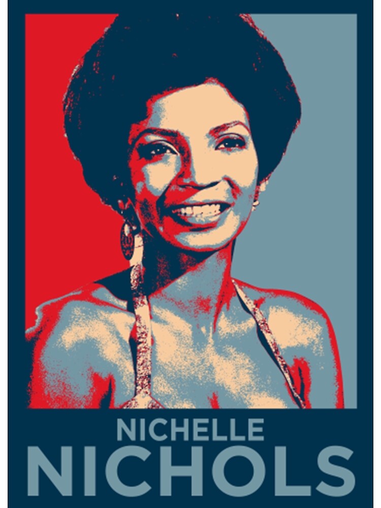 Nichelle Nichols Retro Smile Poster For Sale By Clothingil Redbubble