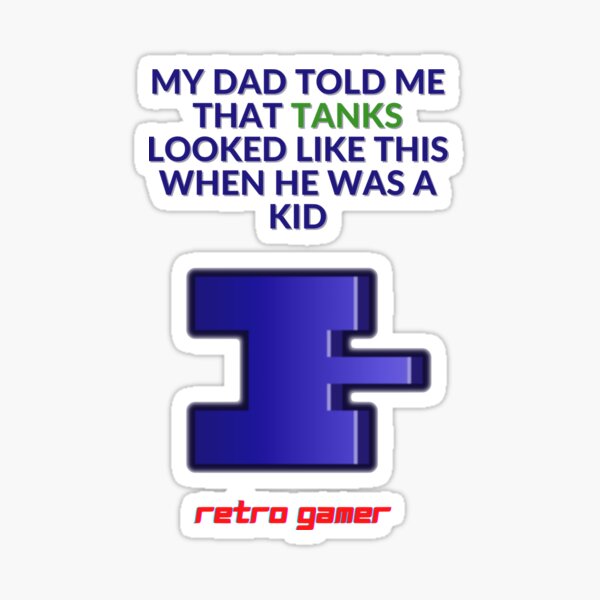 "Tanks" Sticker for Sale by ReadyPlayerToo | Redbubble