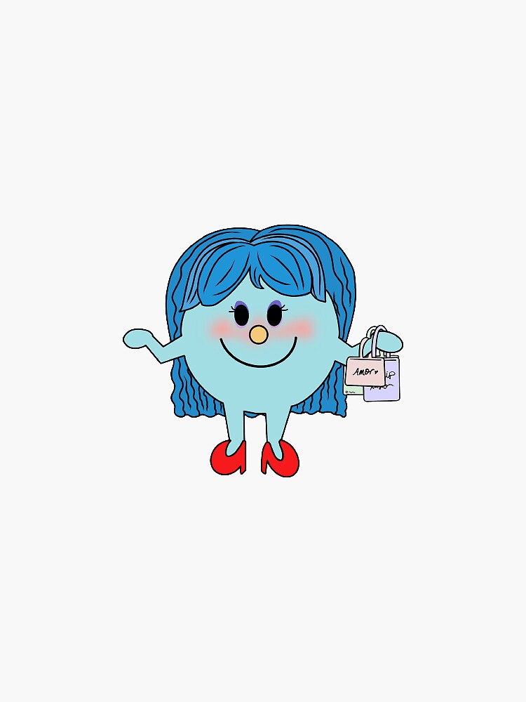 "Little Miss Shopping Addiction" Sticker for Sale by scarletsunrise ...