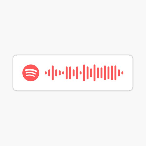 "Taylor Swift Entire Discography Spotify Code" Sticker for Sale by ...
