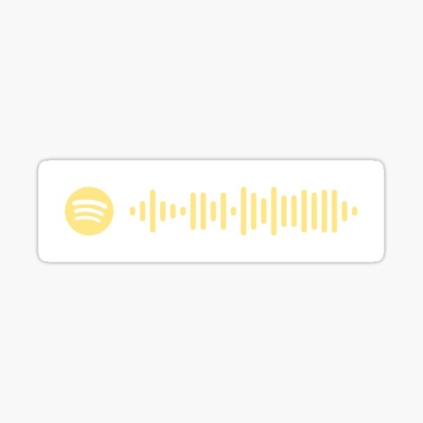 "Taylor Swift Entire Discography Spotify Code" Sticker for Sale by ...