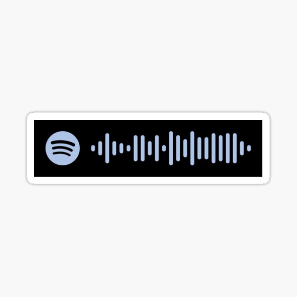 "Taylor Swift Entire Discography Spotify Code" Sticker for Sale by ...