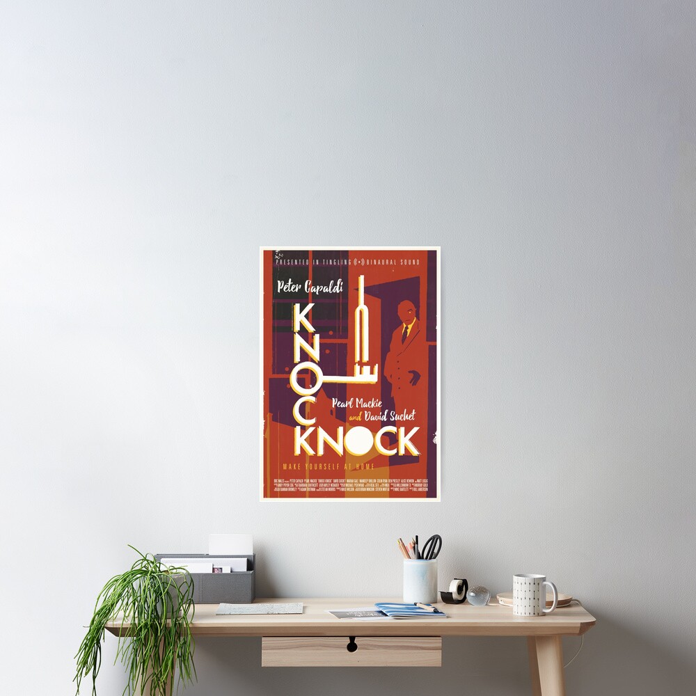 "Knock Knock" Poster by scatterbrook | Redbubble