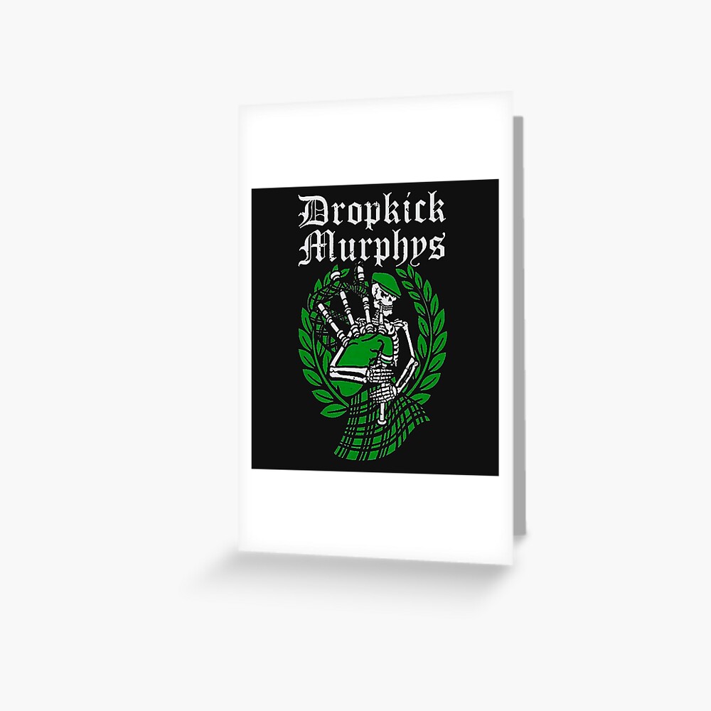 "Dropkick murphys band artwork logo" Greeting Card for Sale by Wanddid ...