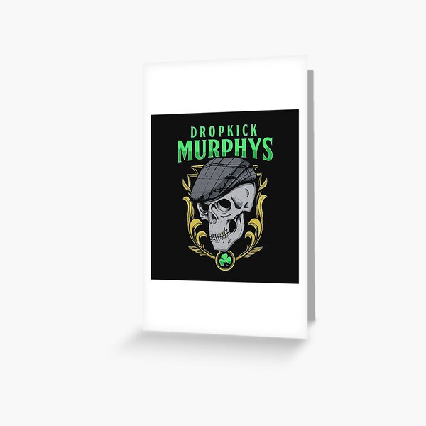 "Dropkick murphys band artwork logo" Greeting Card for Sale by Wanddid ...
