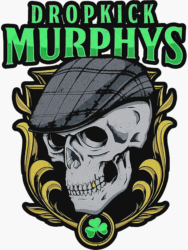 "Dropkick murphys band artwork logo" Sticker for Sale by Wanddid | Redbubble