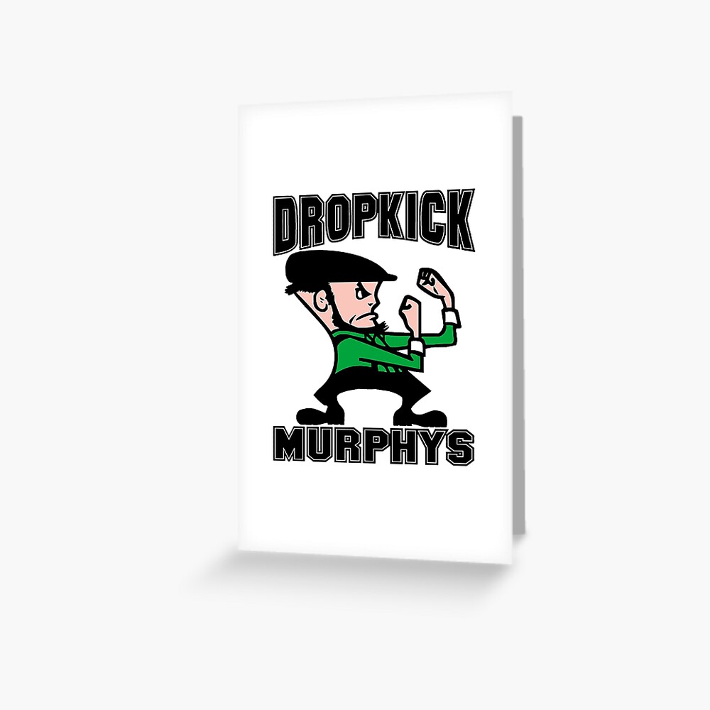 "Dropkick murphys band artwork logo" Greeting Card for Sale by Wanddid ...