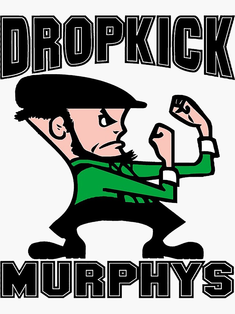 "Dropkick murphys band artwork logo" Sticker for Sale by Wanddid ...