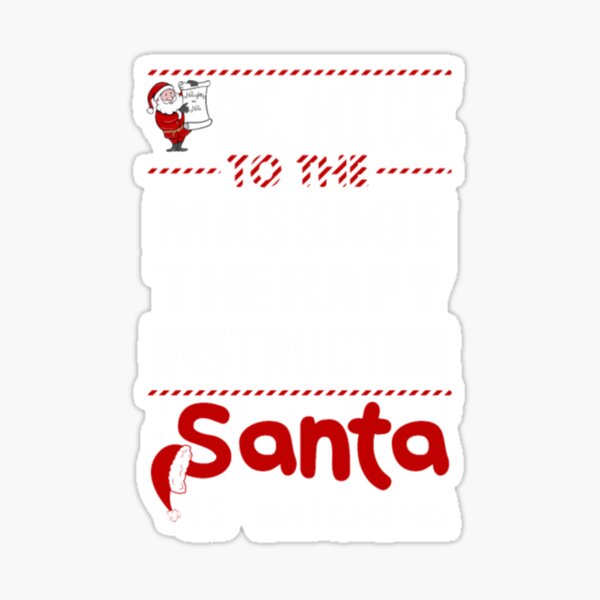 Massage Therapy Instructor Sticker For Sale By Cukkiruti Redbubble