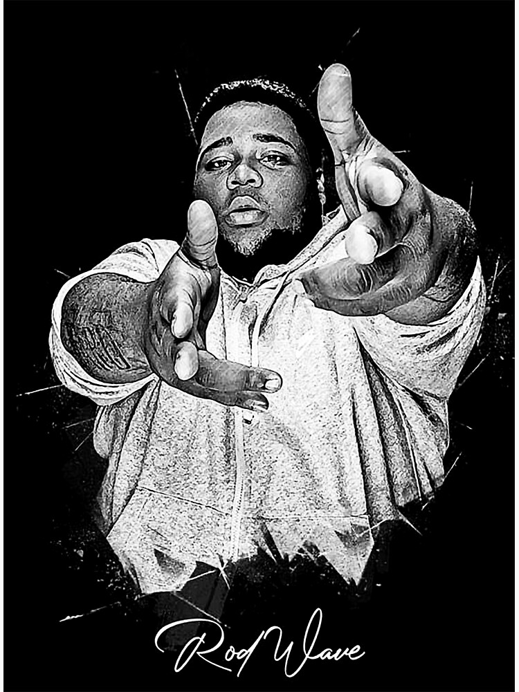 "rapper rod wave" Sticker for Sale by seekortitit | Redbubble