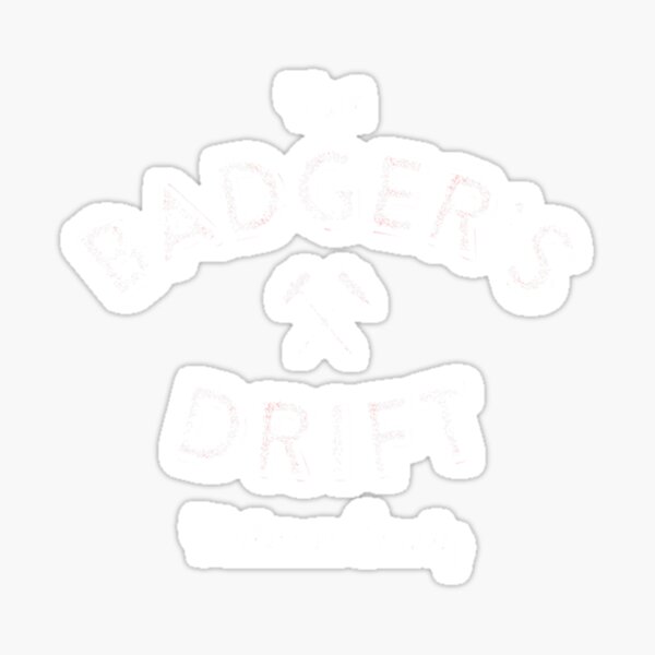 "Visit Badger Drift " Sticker for Sale by louisegloriaag7 | Redbubble