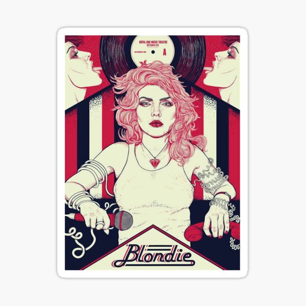 "LIMITED EDITION - Blondie Tour" Sticker for Sale by ObrayDevo | Redbubble