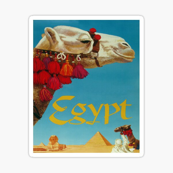 Egypt Travel Stickers | Redbubble