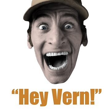 "Hey Vern!" Poster for Sale by IanBakerToons | Redbubble