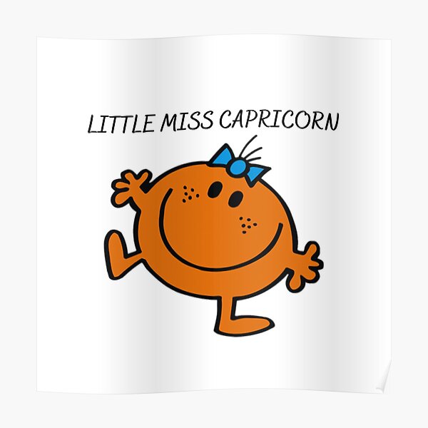 "Little miss Cap by Astro15" Poster for Sale by Astro15 | Redbubble