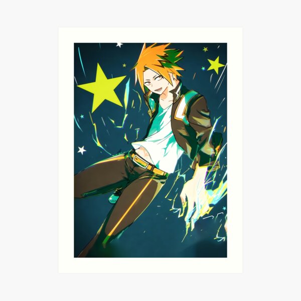 "Denki Kaminari Chargebolt My Hero Academia Design For Fan" Art Print ...