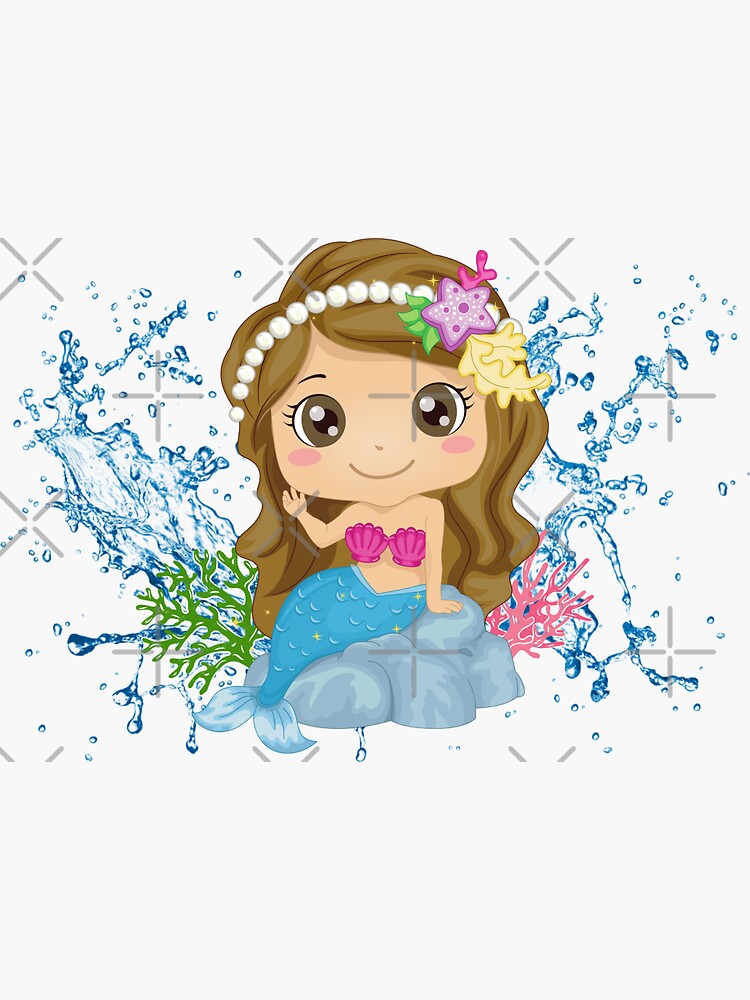 "Mermaid" Sticker for Sale by TAOR | Redbubble