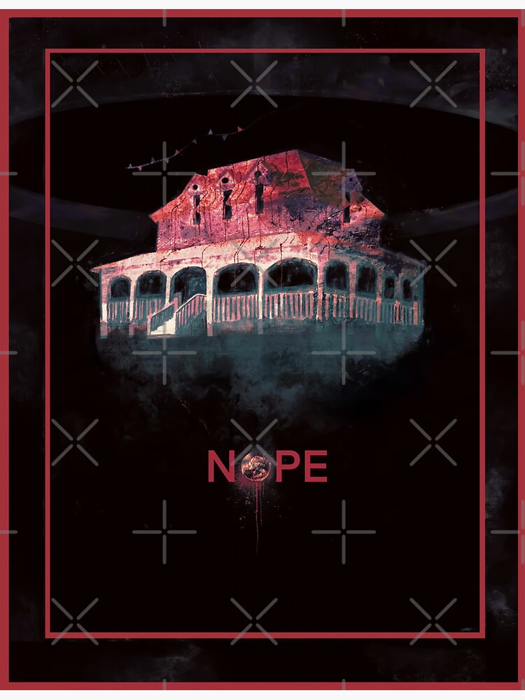 "Nope Movie Nope Movie" Sticker for Sale by LeciaHenrietta | Redbubble