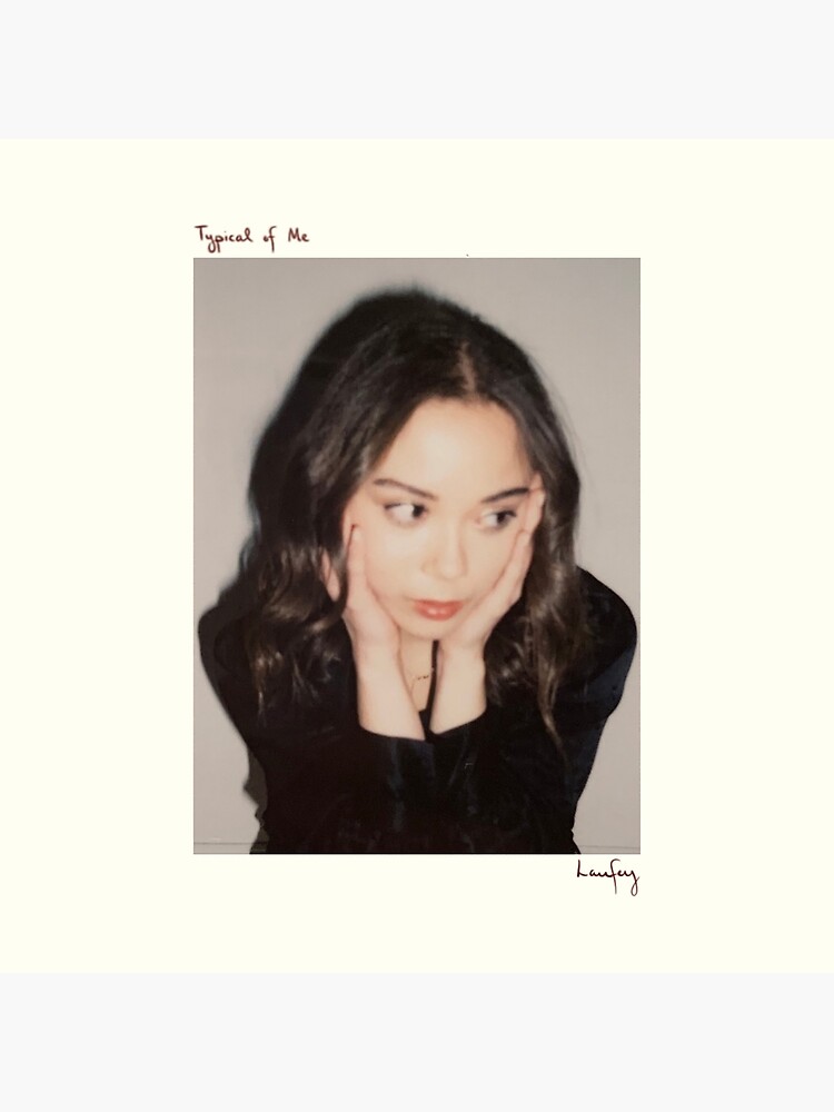 "typical of me EP - Laufey" Poster for Sale by Rosellar | Redbubble