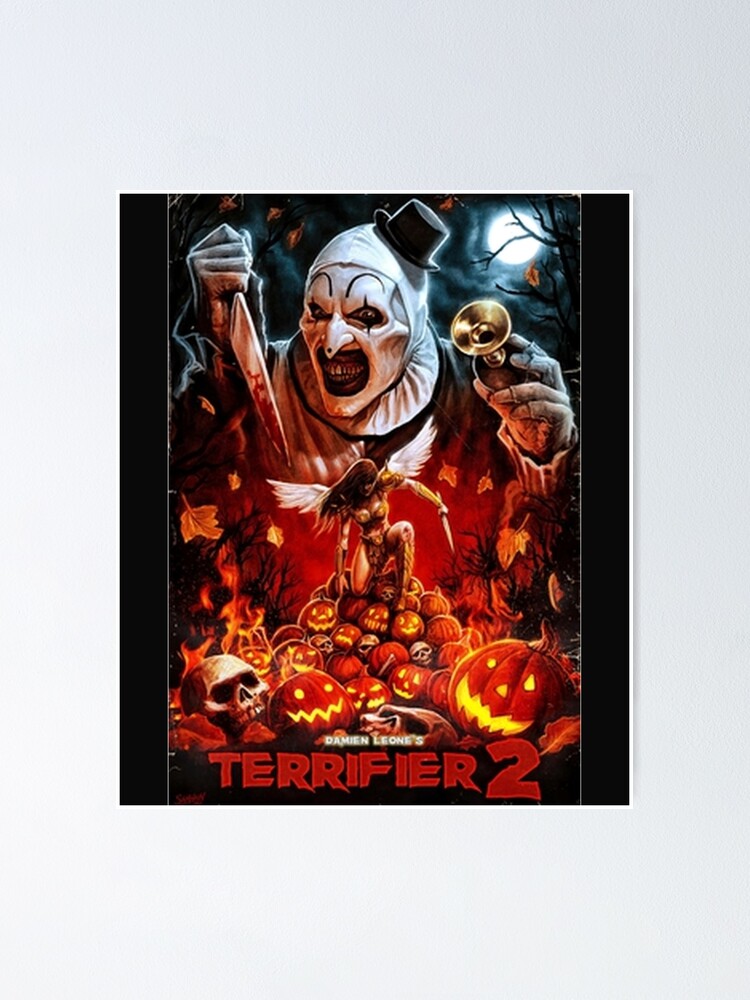 "Terrifier 2 horror movie poster " Poster for Sale by Felixaaccman ...