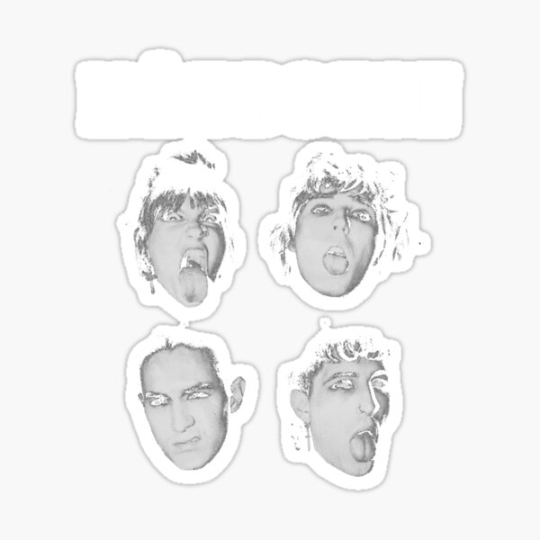 "Birthday Gift Rock Maneskin Band From Rome Idol Gifts Fot You" Sticker ...