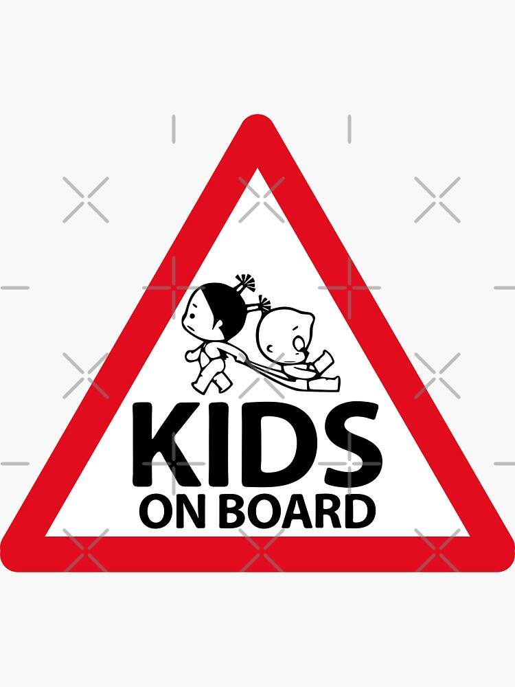 Kids on Board Sticker sold by Grainy Miriam | SKU 4575706 | Printerval UK