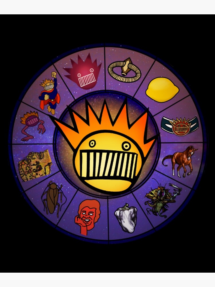 Póster «Tabla de Nacimiento del Horóscopo Boognish Rising para Ween» de ...