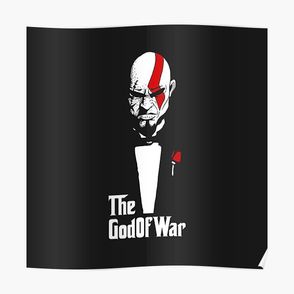 "GOW The God of War Kratos Perfect Quality" Poster for Sale by HazrDo ...