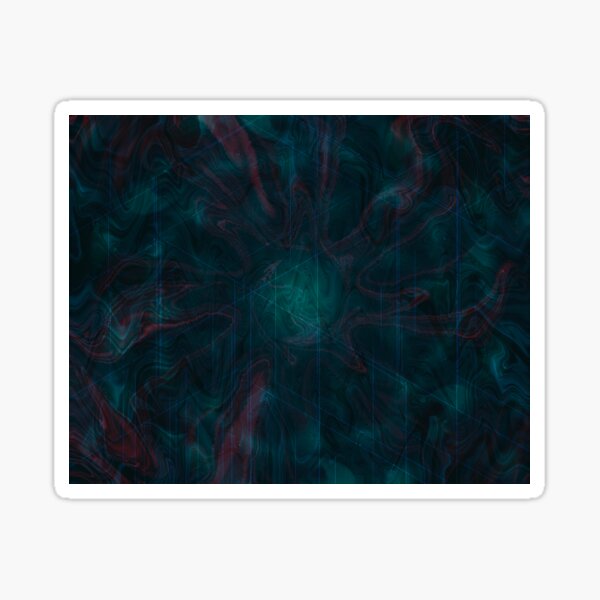 "Gamma ray bursts in water" Sticker for Sale by LittleSitrius | Redbubble