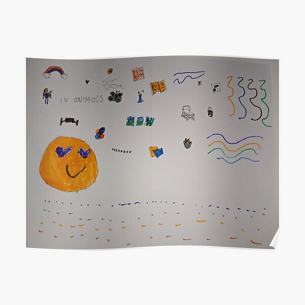 "messy world" Poster for Sale by kittyrossd | Redbubble